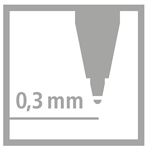 STABILO Bionic Black Pen, Fine, Green