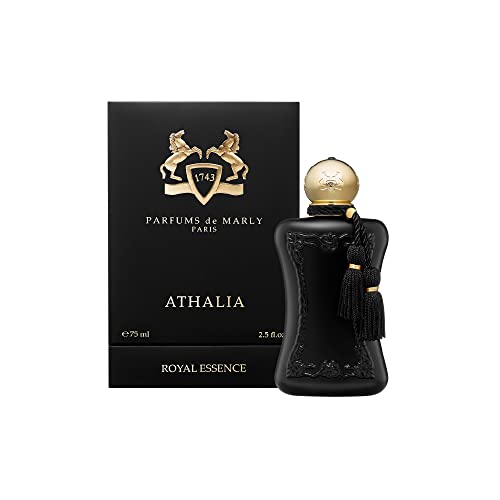PARFUMS DE MARLY - Athalia - 2.5 Fl Oz - Parfum for Women - Top notes Bitter Orange, Incense - Heart notes Orange Blossom, Iris, Cashmeran - Base notes Musk, Vanilla, Amber - 75ml
