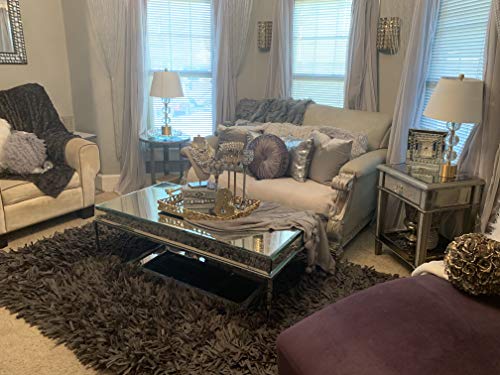 Lush Decor Sheer Grommet Curtains Panel with Insulated Blackout Lining, Room Darkening Window Curtain Set (Pair), 38"W x 84"L, Light Gray