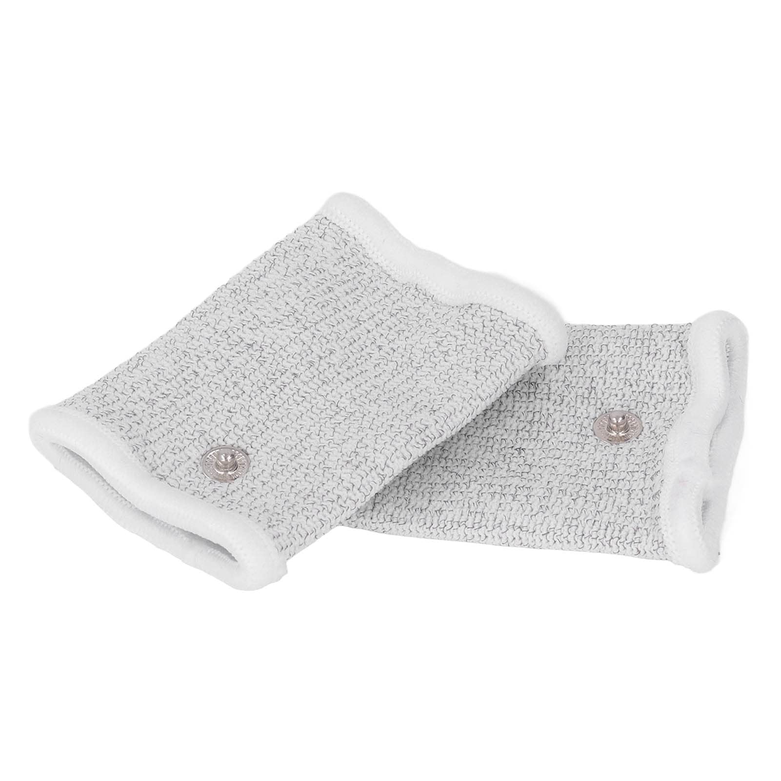 Shock Conductive Penis Sleeve, 2pcs Shock Conductive Penis Sleeve Silver Penis Conductive Garment Silver Penis Conductive Garment Conductive Garment Shock for Men Gentleman