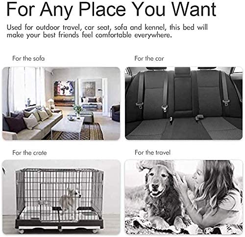 CHEERHUNTING Outdoor Dog Bed Pet Bed 40”X32”, Waterproof, Washable, Water-Resist, Large, Durable, Portable Camping Travel Pet Mat