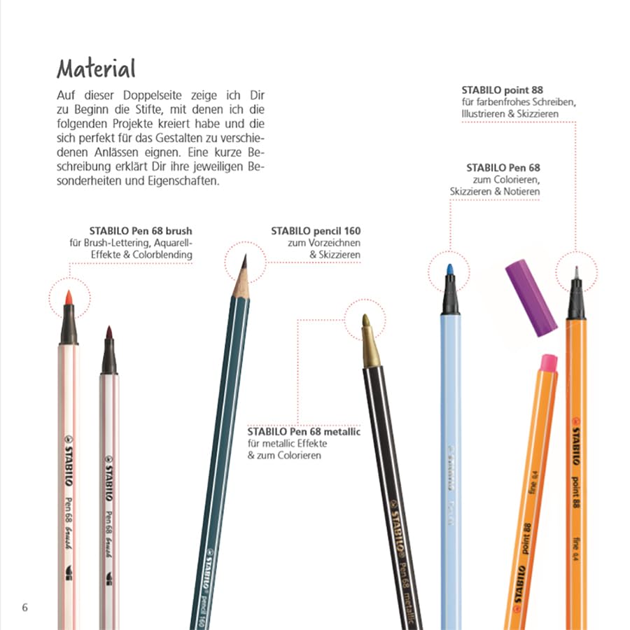 STABILO Creative Book by Hannah Rabenstein - Inspiring Ideas for Your Most Beautiful Moments