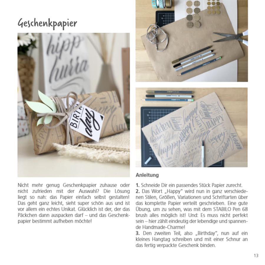 STABILO Creative Book by Hannah Rabenstein - Inspiring Ideas for Your Most Beautiful Moments