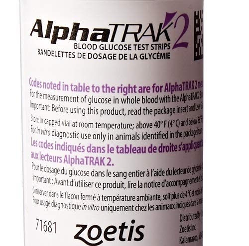 AlphaTRAK 2 Blood Glucose Test Strips, 50 Count