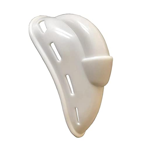 zhengbo Sexy TPR Enhancer Pad Men Underwear Swimwear Briefs Penis Pouch Inside Enlarge Protection Push Up Cup Breathable (Color : White Soft)