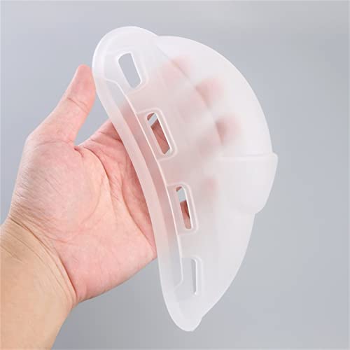 zhengbo Sexy TPR Enhancer Pad Men Underwear Swimwear Briefs Penis Pouch Inside Enlarge Protection Push Up Cup Breathable (Color : White Soft)
