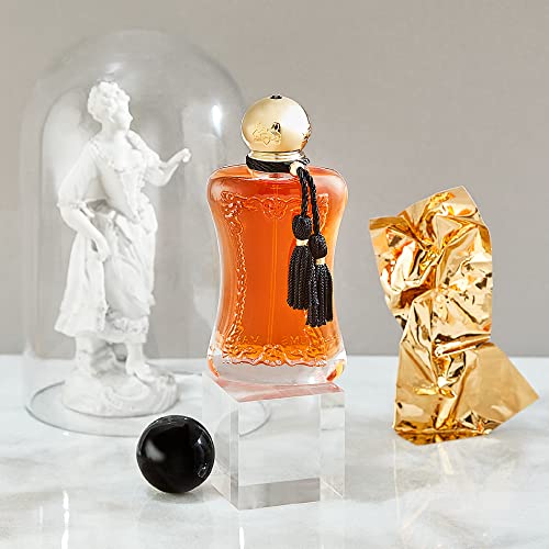PARFUMS DE MARLY - Safanad - 2.5 Fl Oz - Parfum For Women - Top notes Orange, Pear, Petitgrain Essence - Heart notes Ylang-Ylang, Orange Blossom, Jasmine Sambac Absolute - Base notes Amber - 75ml