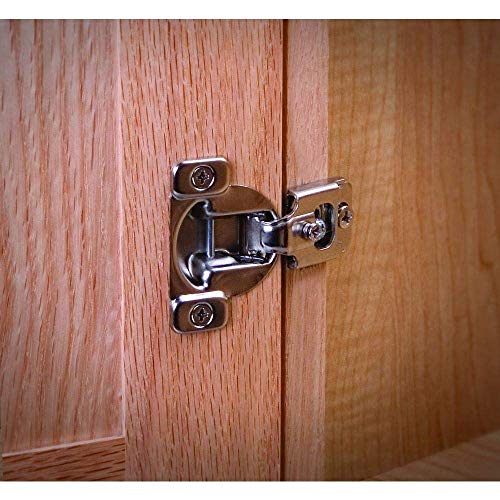 Everbilt 35 mm 105-Degree 1/2 in. Overlay Cabinet Hinge (5-Pairs)