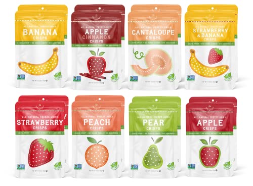 Nature’s Turn Freeze-Dried Fruit Snacks, Mega Variety Pack of 16 (0.53 oz Each)