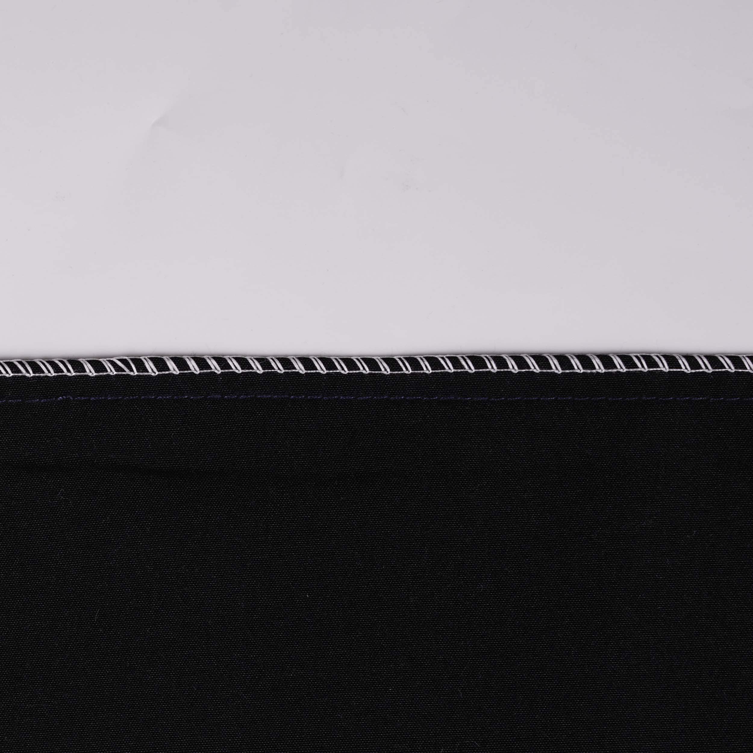 BEDSUM Microfiber Standard Pillowcases Set of 2, Soft Wrinkle Resistant and Easy Care Pillow Cases with Envelope Closure for Kids, 20x26 inches, Black