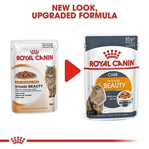 Royal Canin Feline Multipack Intense Beauty Cat Food in Jelly 12x85g (1.02kg)