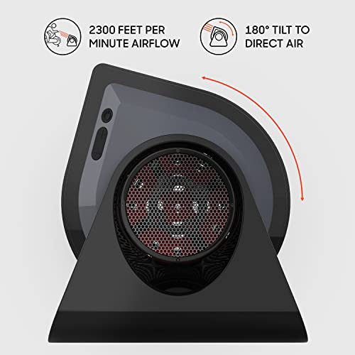 Sharper Image FLY 01 High-Velocity Fitness Fan with Remote