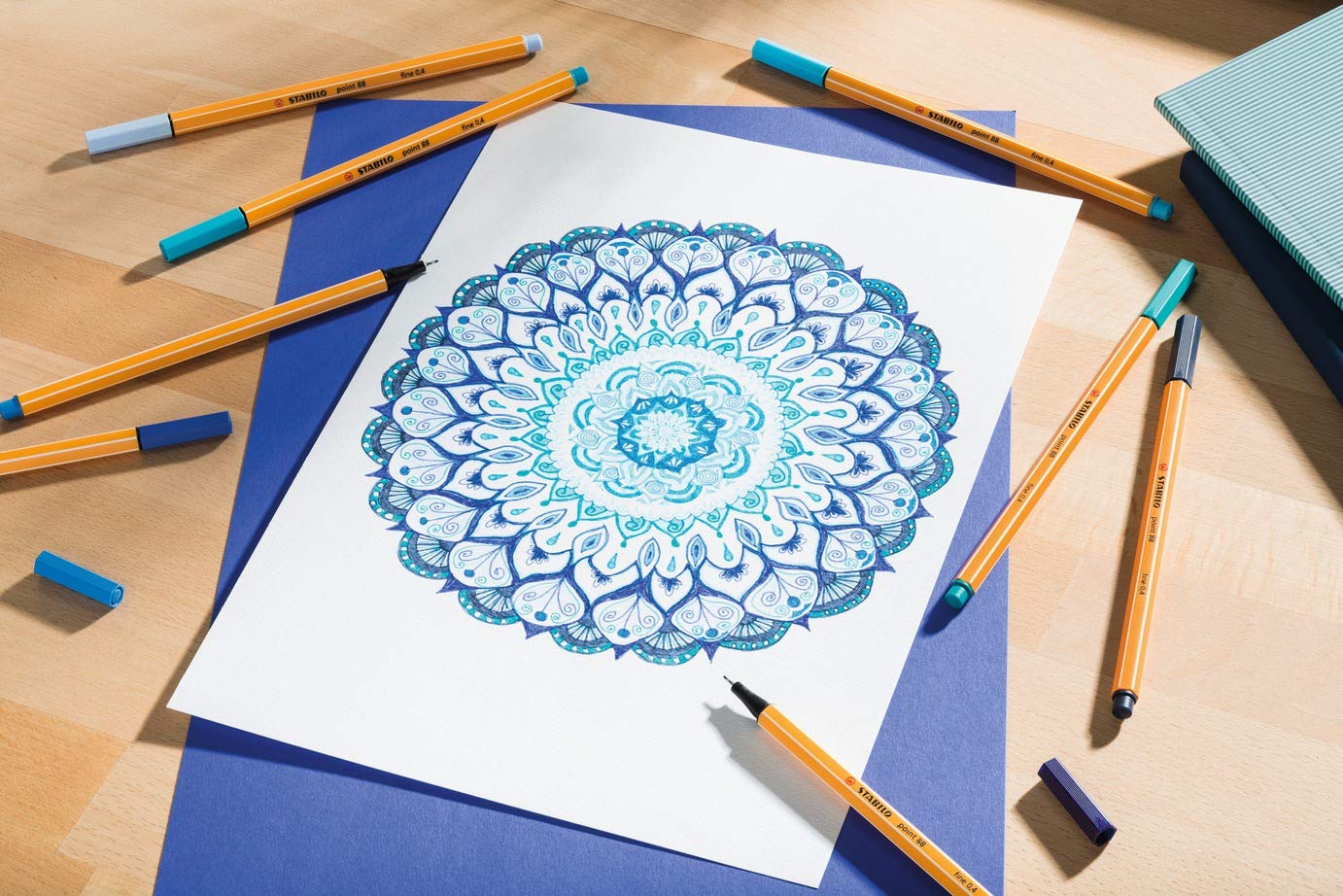 STABILO Point 88 Fineliner, Green, 0.4 mm
