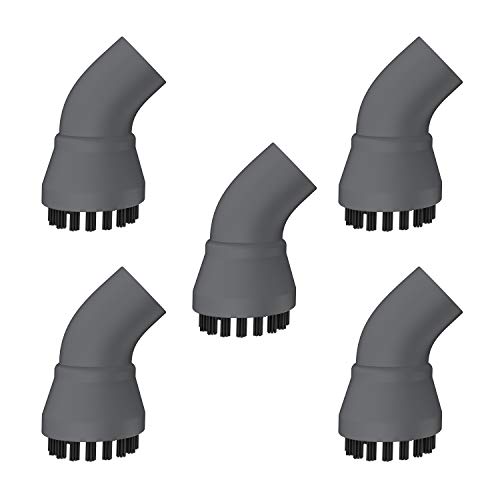 Sharper Image A160-001-5 Nylon Brush 5-Pack Replacement for SI-160 Steam Mop, Gray