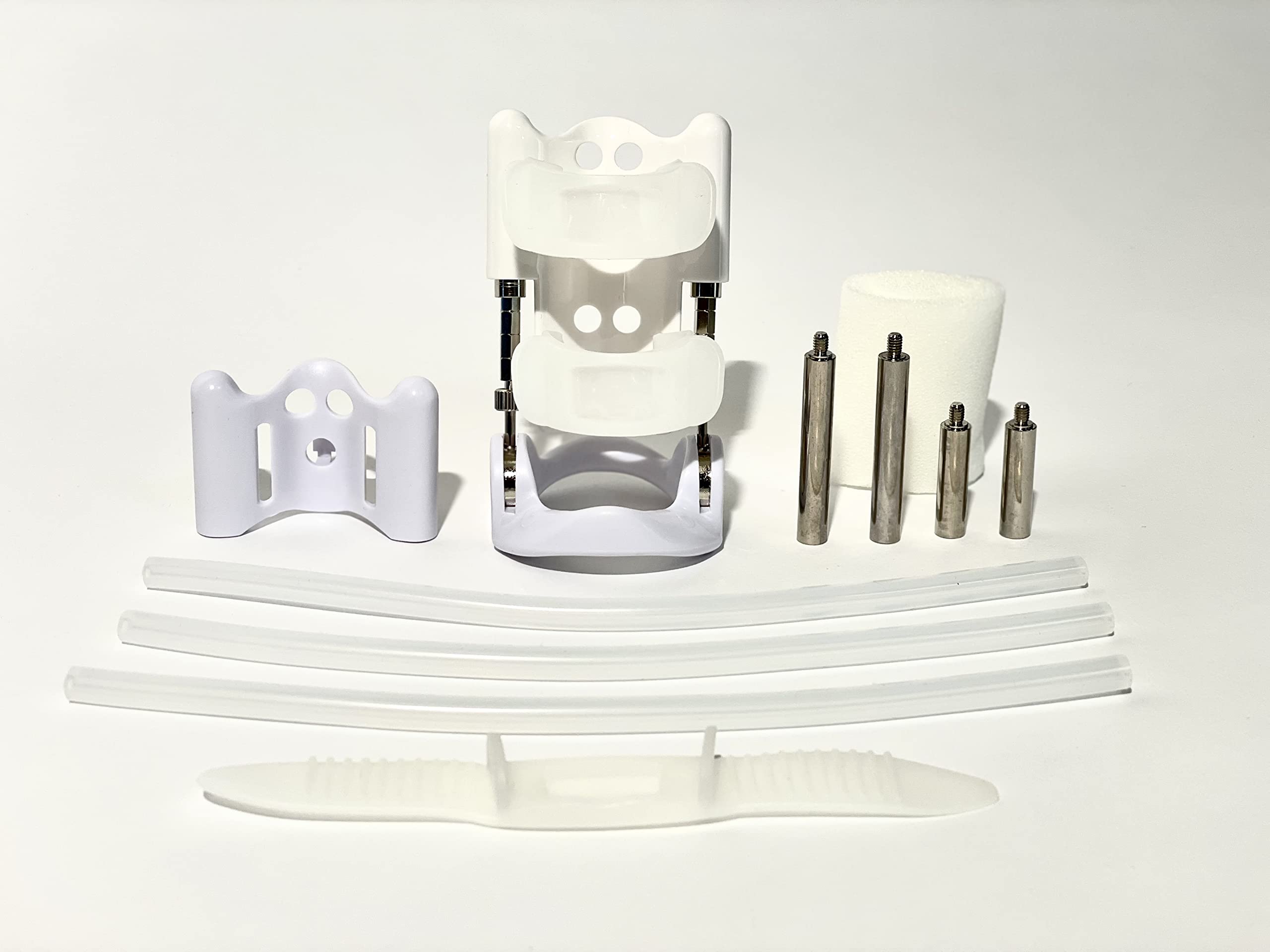 Men's 4-Rod Quad Cradle Support Penis Extender Stretcher - Male Stretching Extenders Kit