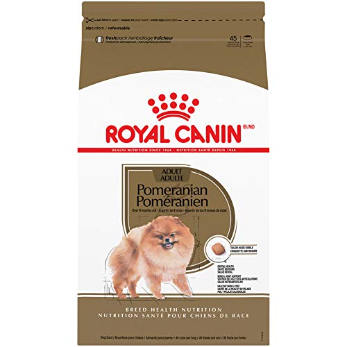 Royal Canin Breed Health Nutrition Pomeranian Dry Dog Food​, 2.5 lb bag