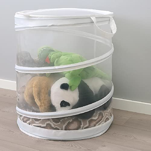 I-K-E-A FYLLEN Laundry Basket, White 21 Gallon
