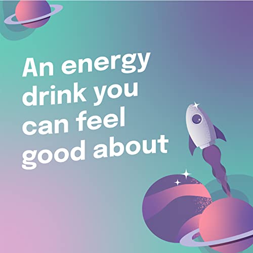 Alani Nu Sugar-Free Energy Drink, Pre-Workout Performance, Cosmic Stardust, 12 oz Cans (Pack of 12)