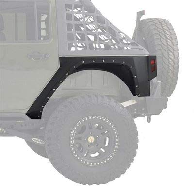 Smittybilt XRC Full Rear Corner Armor (Black) - 76882