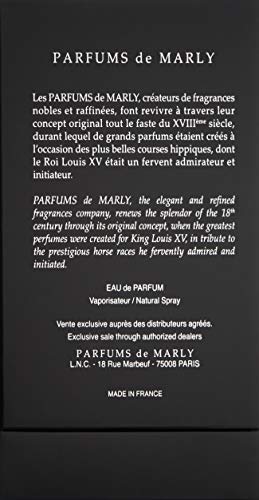 PARFUMS de MARLY - Carlisle - 4.2 Fl Oz - Eau De Parfum For Men - Top Notes Green Apple, Nutmeg, Saffron - Heart Notes Tonka Bean, Rose, Osmanthus, Davana - Base Notes Vanilla, Patchouli - 125ml