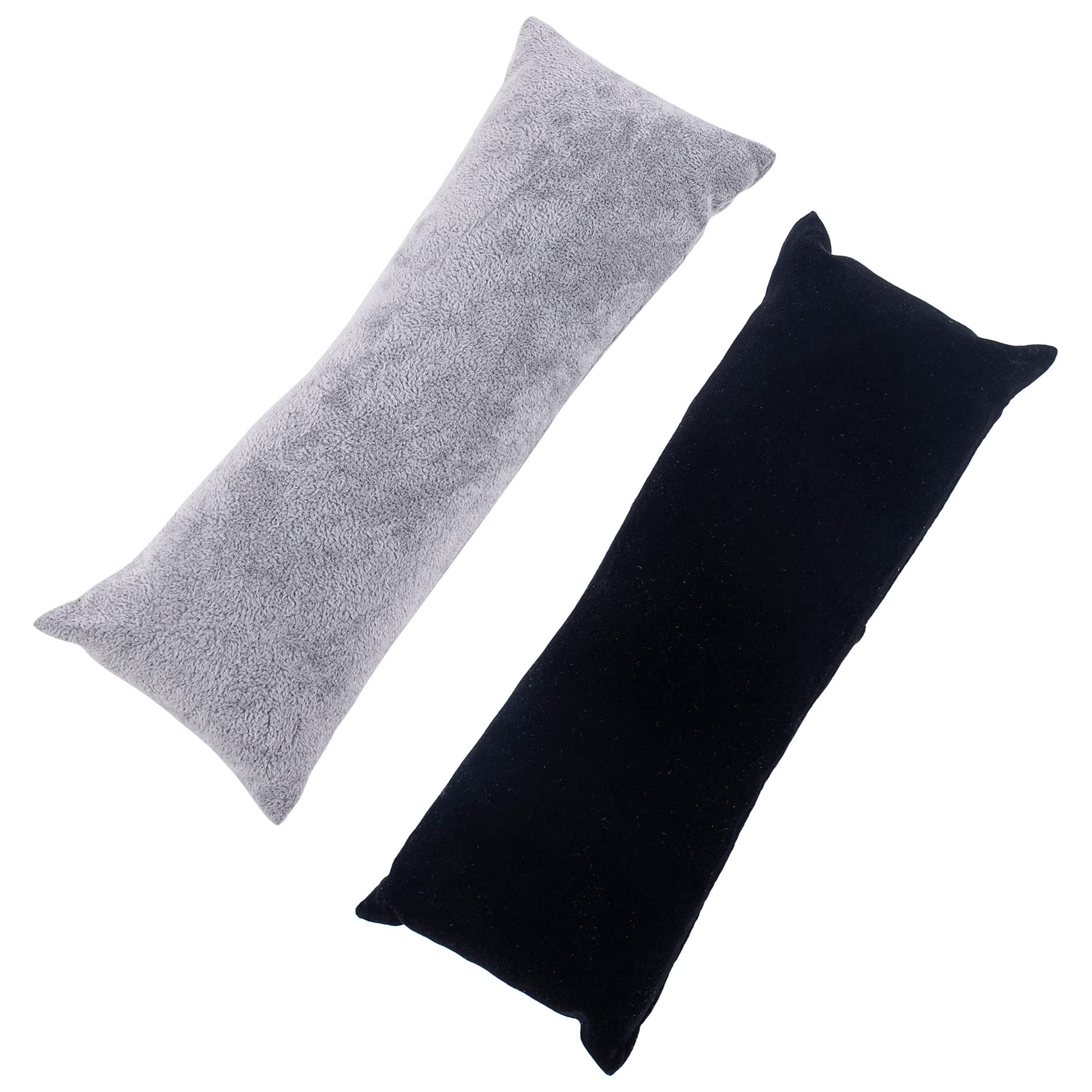 Framendino, 2 Pack Watch Pillow Long Velvet Bracelet Display Jewelry Displays for Stand Organizer