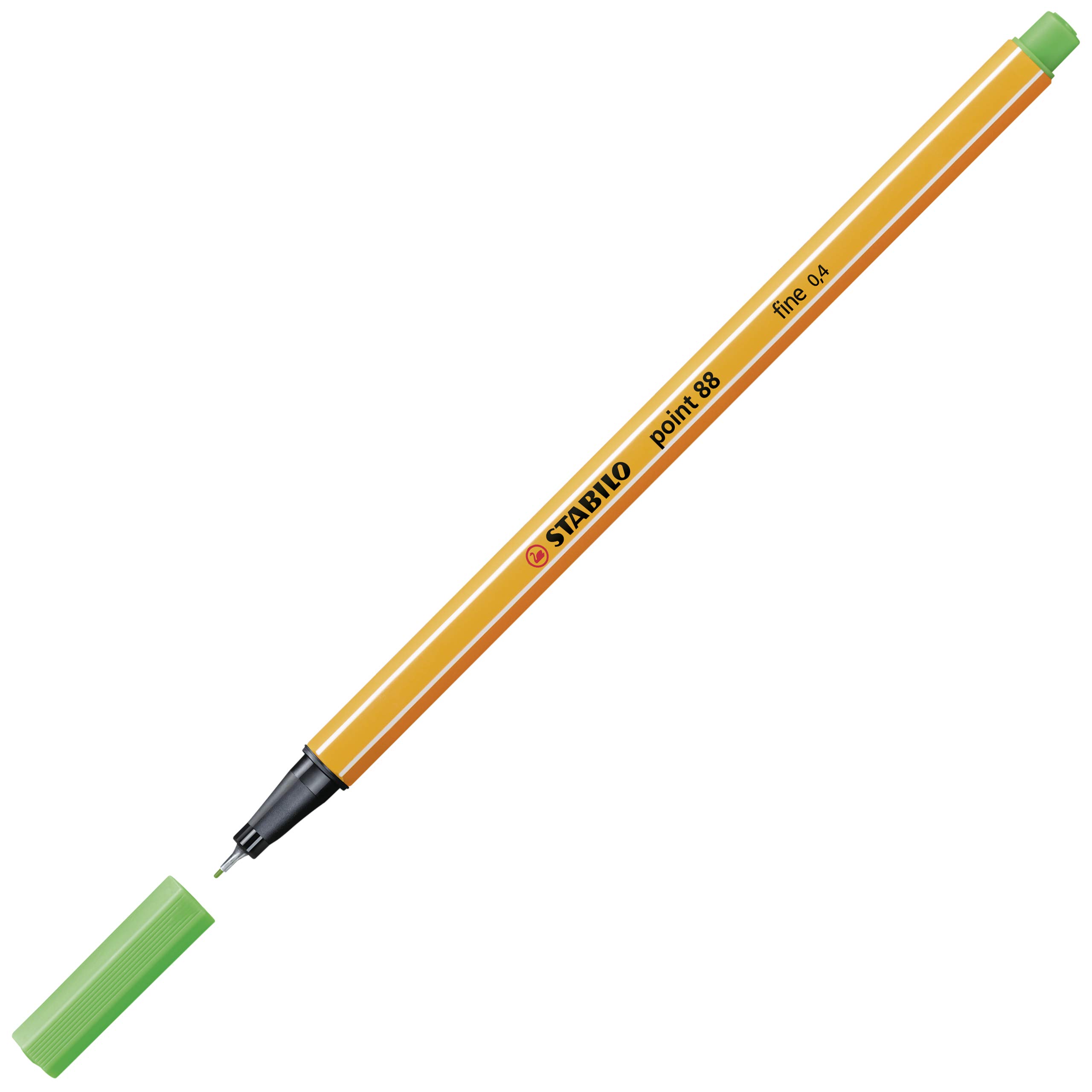 STABILO POINT 88 LEAF GREEN, 0.4 mm (718656)