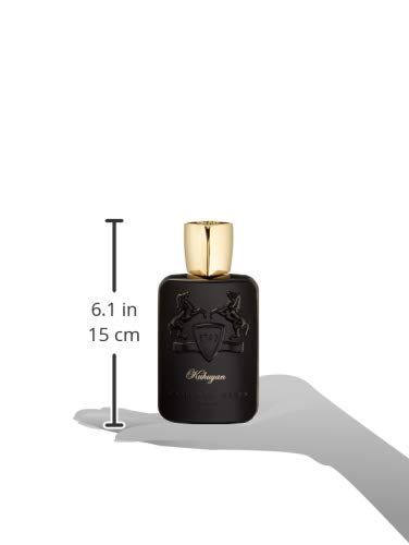 PARFUMS de MARLY - Kuhuyan - 4.2 Fl Oz - Eau De Parfum For Men - Top notes Violet, Jasmine - Heart notes Leather, Heliotrope - Base notes Amber, Tonka Bean, Agarwood - 125ml