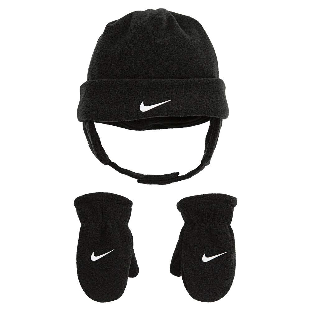 Nike Swoosh Baby Fleece Cap Gloves Set (Infant/Toddler)