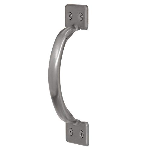 Everbilt 6-1/2 Inches Rust Resistant Stainless Steel Door Pull Handle - Polished Shine Heavy Duty Door Hardware with Screws - Ideal for Outdoor, Garage, Interior Metal or Wooden Doors and Barn Gates