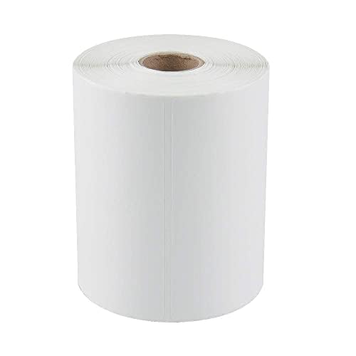 L LIKED 10 Rolls 4" x 6" Direct Blank Thermal Shipping Labels with 250 Labels/Roll - Compatible Zebra 2844 ZP-450 ZP-500 ZP-505