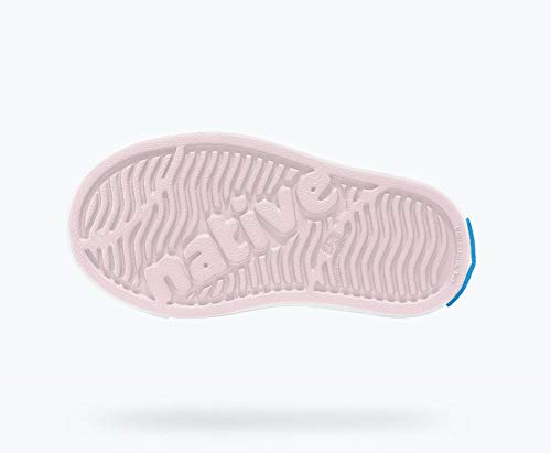 Native Shoes, Jefferson Bling Child, Kids Lightweight Sneaker, Milk Pink Bling/Shell White, 9 M US Toddler