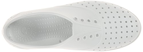 Native Shoes, Jericho, Adult Shoe, Shell White/ Shell White, 7 M US