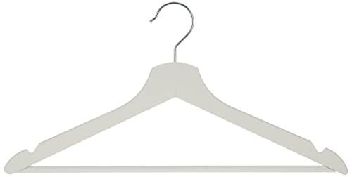 IKEA Bumerang 702.385.41 Wooden Clothes Hangers, Pack of 5, White