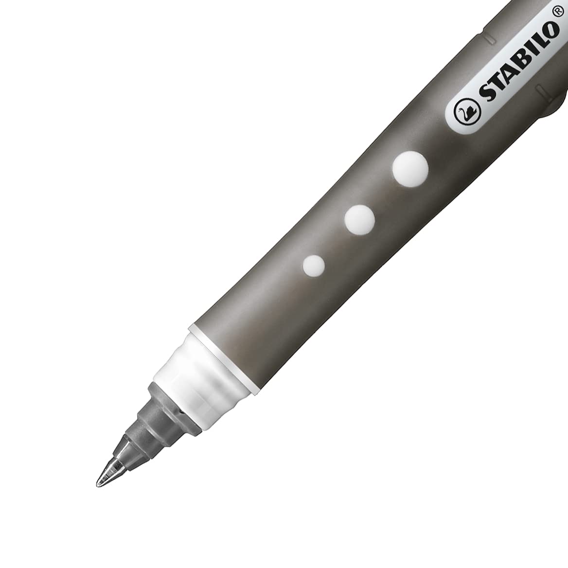 STABILO Worker Rollerball Pen, Black (Pack of 2)