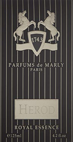 PARFUMS de MARLY - Herod - 4.2 Fl Oz - Eau De Parfum For Men - Top notes Cinnamon, Pepper - Heart notes Tobacco Leaf, Incense, Ciste, Osmanthus - Base notes Vanilla pods, Musk, Woody accord - 125ml