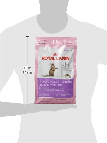 Royal Canin Feline Health Nutrition Spayed/Neutered Dry Cat Food for Kittens, 2.5 lb bag