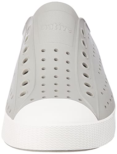 Native Shoes, Jefferson, Lightweight Sneaker for Adults, Pigeon Grey/Shell White, 9 M US Women/7 M US Men