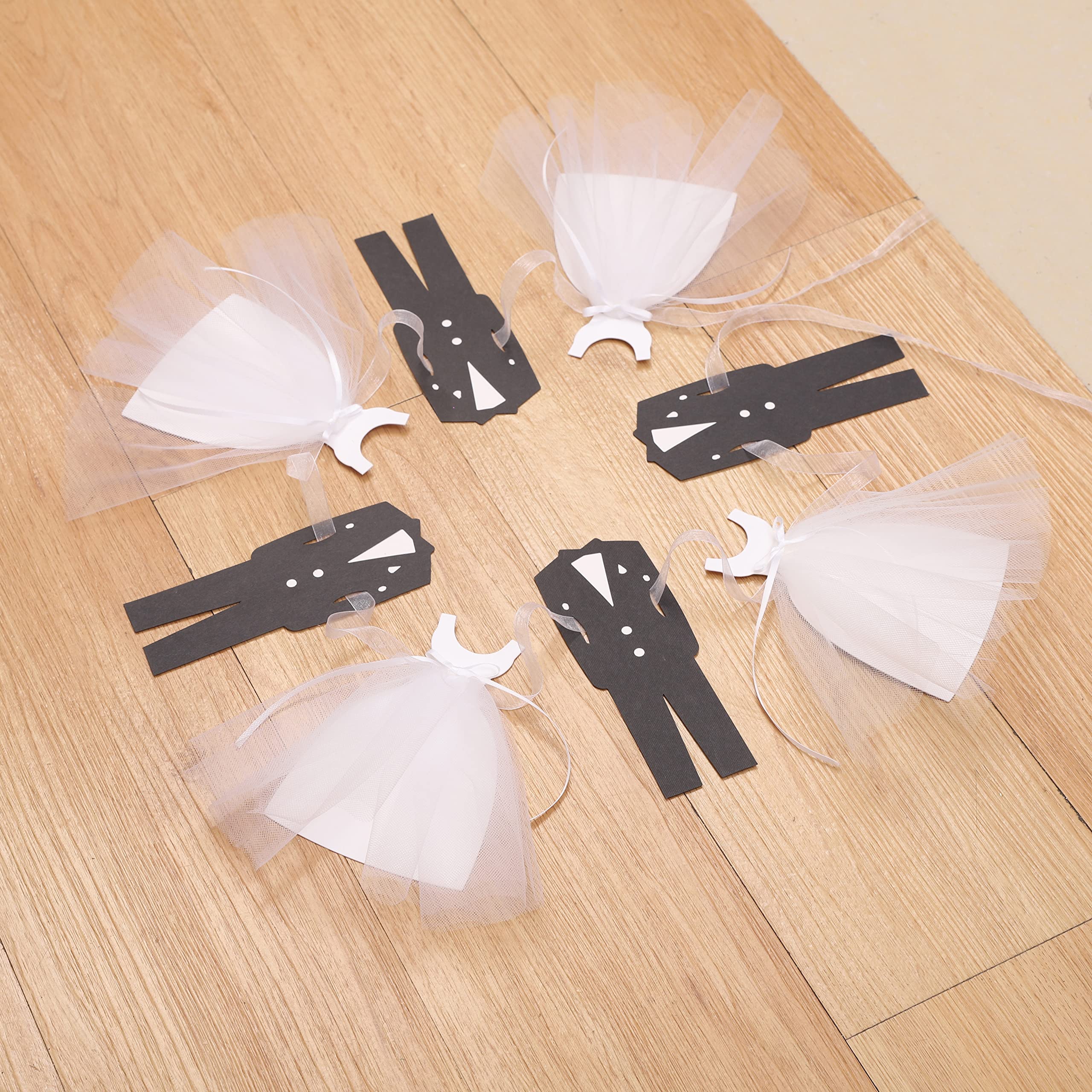 Bridal Shower Decoration Wedding Banners - Core Decorations for the Bride and Groom, Engagement Party Table Decorations, Wedding Dress Selection, Bridal Shower Decorations.Bride to Be Chair Banner, Bridal Shower Decoration (Bride and groom)