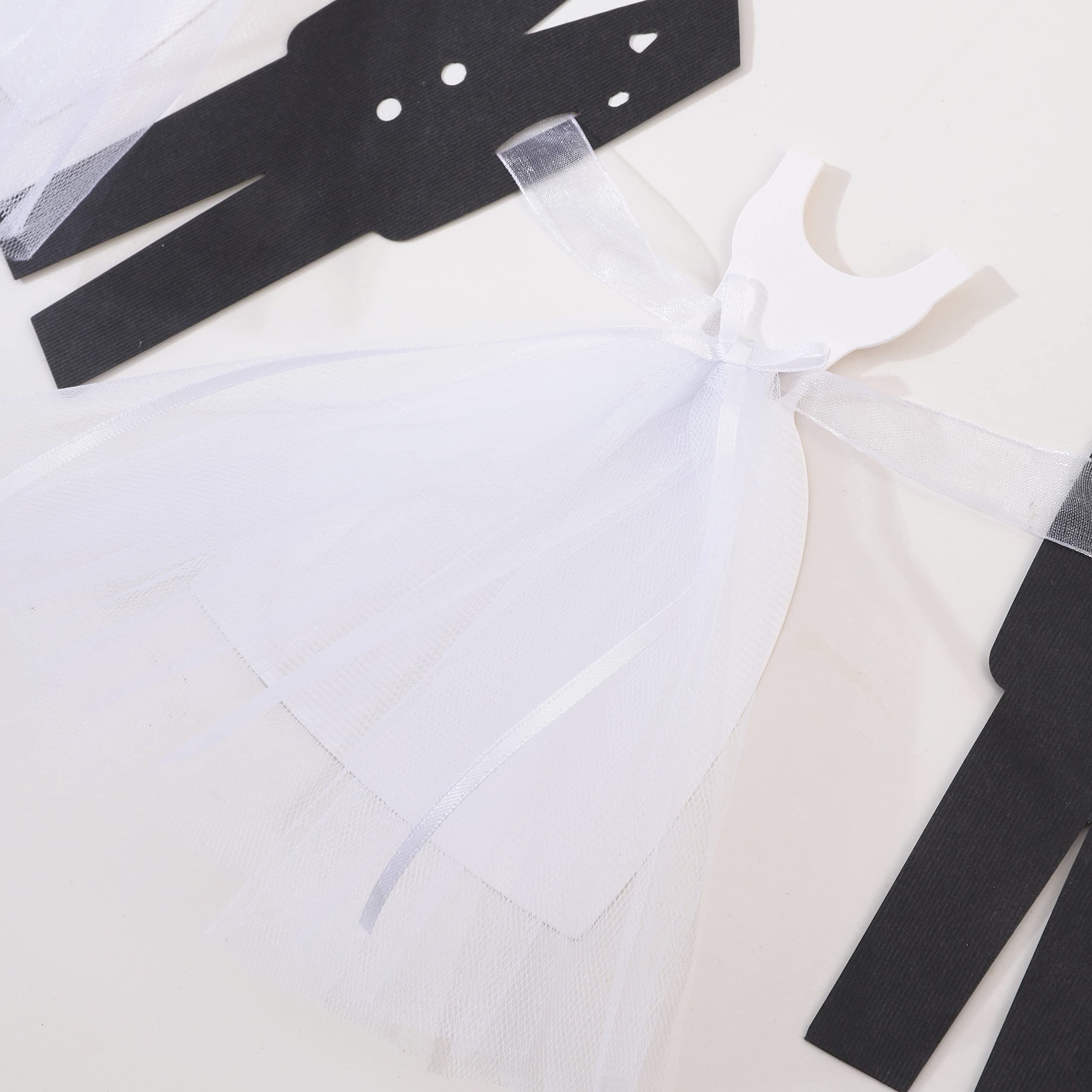Bridal Shower Decoration Wedding Banners - Core Decorations for the Bride and Groom, Engagement Party Table Decorations, Wedding Dress Selection, Bridal Shower Decorations.Bride to Be Chair Banner, Bridal Shower Decoration (Bride and groom)