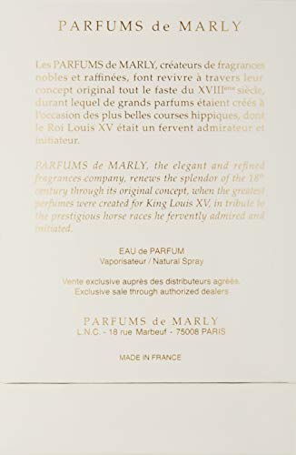 PARFUMS DE MARLY - Meliora - 2.5 Fl Oz - Eau De Parfum For Women - Top notes Red Berries, Raspberry, Lemon essence - Heart notes Rose, Ylang-Ylang, Jasmine Tea - Base notes Vanilla, Musk - 75ml