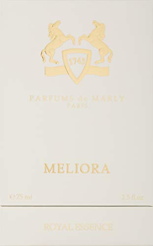 PARFUMS DE MARLY - Meliora - 2.5 Fl Oz - Eau De Parfum For Women - Top notes Red Berries, Raspberry, Lemon essence - Heart notes Rose, Ylang-Ylang, Jasmine Tea - Base notes Vanilla, Musk - 75ml