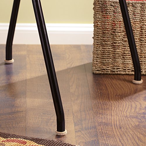 Super Sliders 4318595N Formed Felt 1" Furniture Movers for Hard Surfaces (20 Piece) -Oatmeal, Round SuperSliders, 1 Inch, Beige, Count