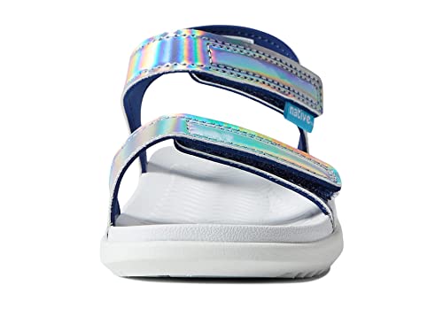 Native Shoes Girl's Charley Hologram (Little Kid) Pink Hologram/Shell White 13 Little Kid M