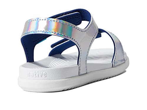 Native Shoes Girl's Charley Hologram (Little Kid) Pink Hologram/Shell White 13 Little Kid M