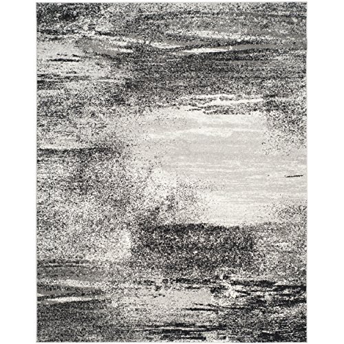 SAFAVIEH Adirondack Collection 8' x 10' Silver / Multi ADR112G Modern Abstract Non-Shedding Living Room Bedroom Dining Home Office Area Rug