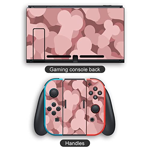 Camouflage Penis Full Wrap Skin Protective Film Sticker Cover Compatible with Switch Console Games and Lite