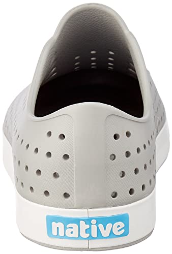 Native Shoes, Jefferson, Lightweight Sneaker for Adults, Pigeon Grey/Shell White, 14 M US Women/12 M US Men