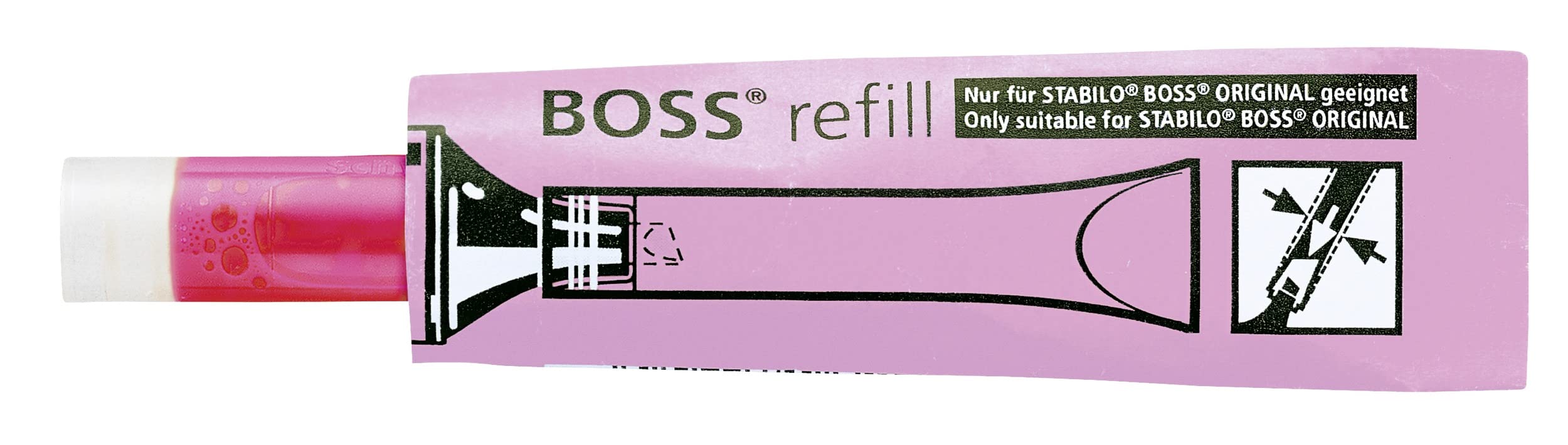 STABILO Stabilo Boss Original-Refill Cartridges For Refill Pink
