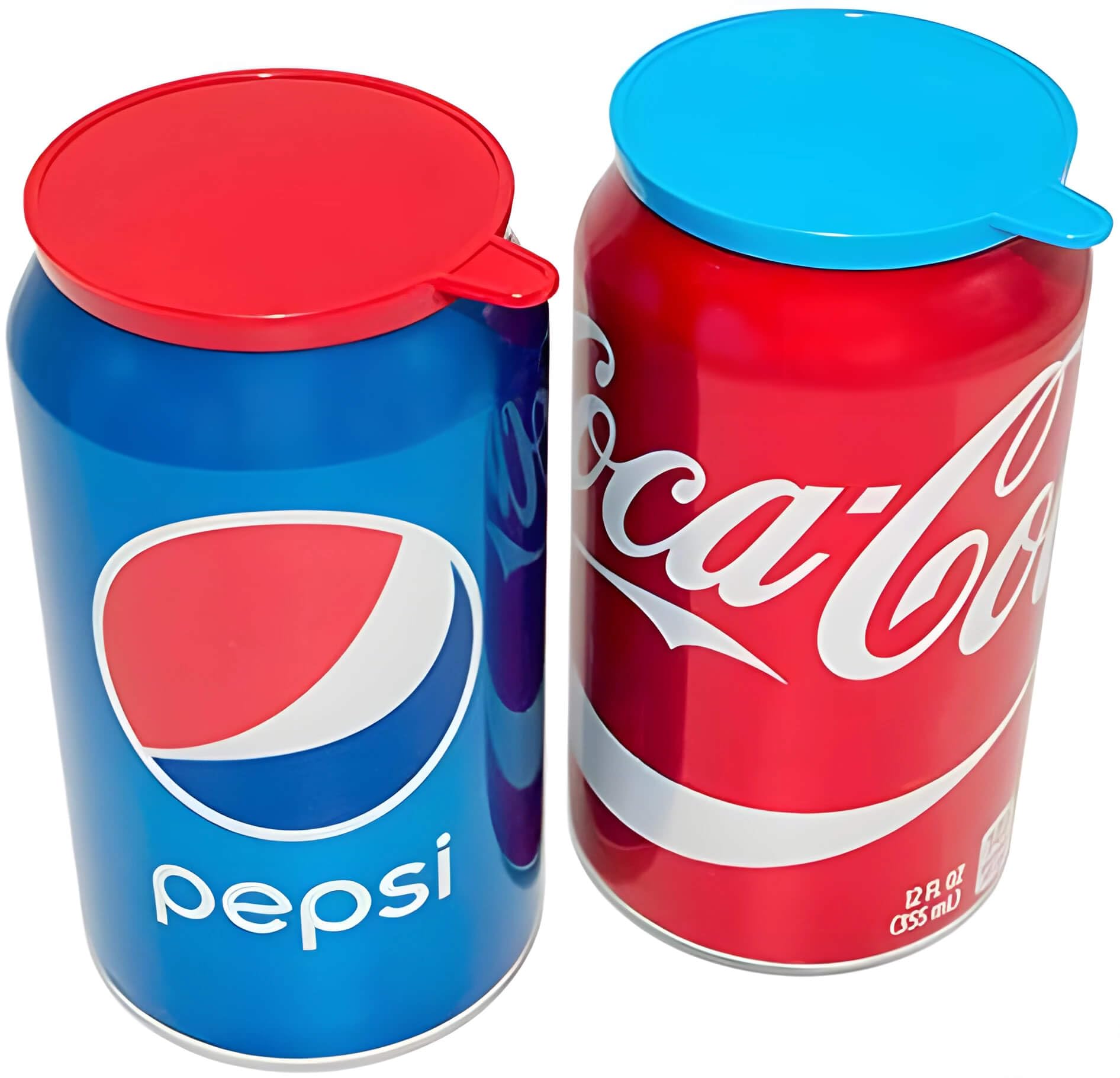 Soda Pop Tops - 12 Pack Can Lid Covers, Assorted
