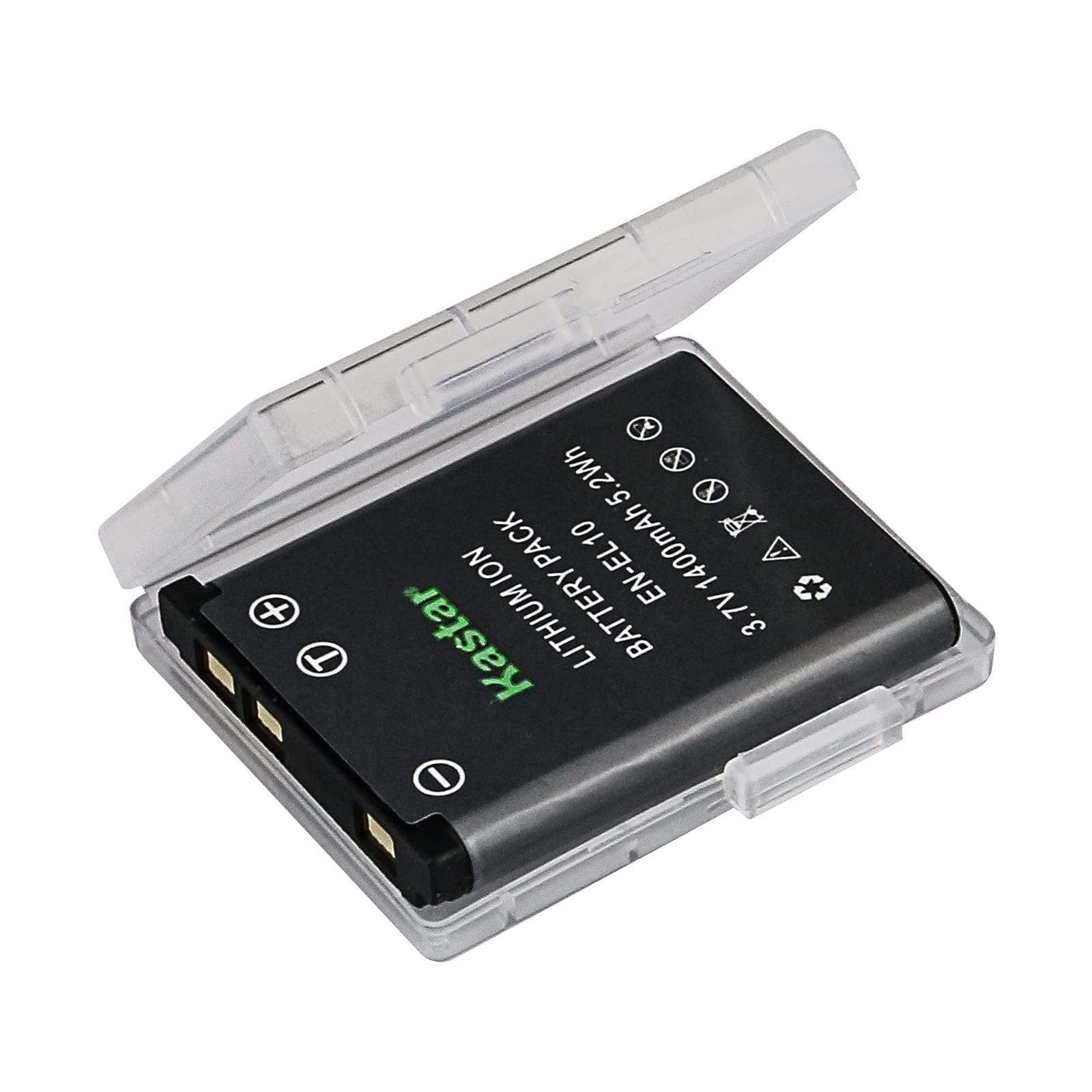 Kastar Replacement Battery for Nikon CoolPix S60 S80 S200 S203 S210 S220 S230 S500 S510 S520 S570 S600 S700 S3000 S4000 S5100 Digital Cameras